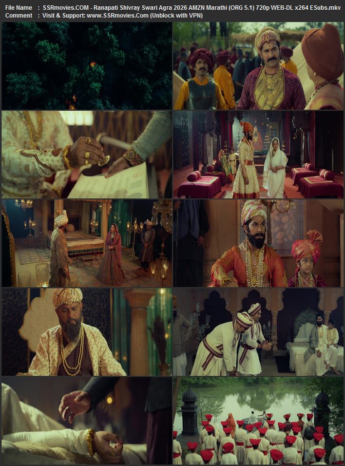 Ranapati Shivray Swari Agra 2026 Marathi (ORG 5.1) WEB-DL x264 with ...
